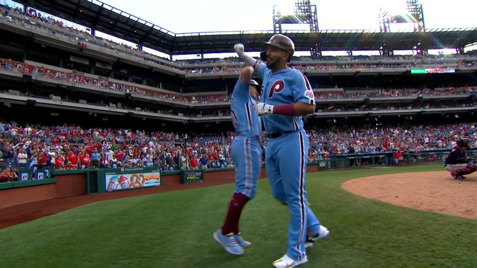 HR solitario de Darick Hall | 07/07/2022 | Los Phillies de Filadelfia
