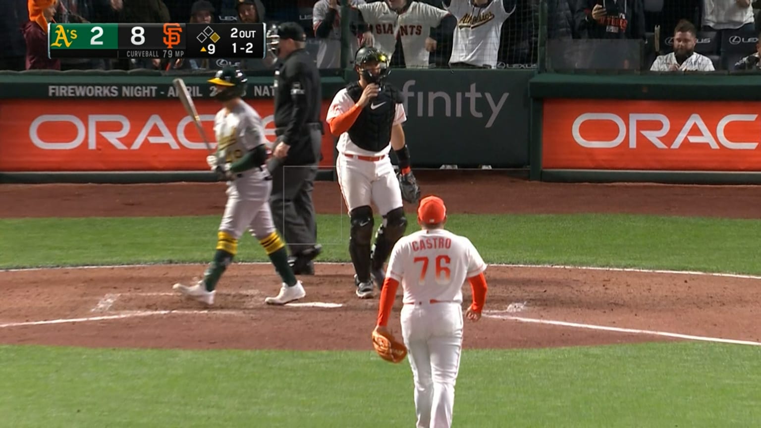 Kervin Castro gets the final out via strikeout | 04/26/2022 | MLB.com