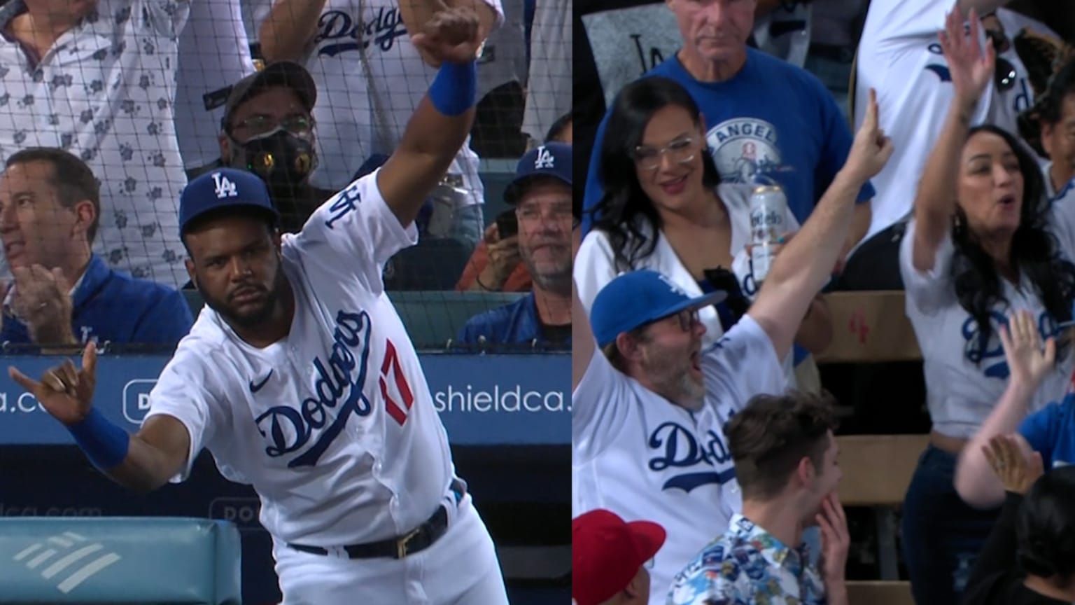 Dodgers score five runs in the 3rd inning | 05/13/2022 | Athletics