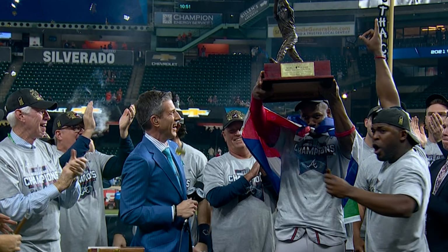 Jorge Soler wins Willie Mays World Series MVP Award | 11/02/2021 | MLB.com
