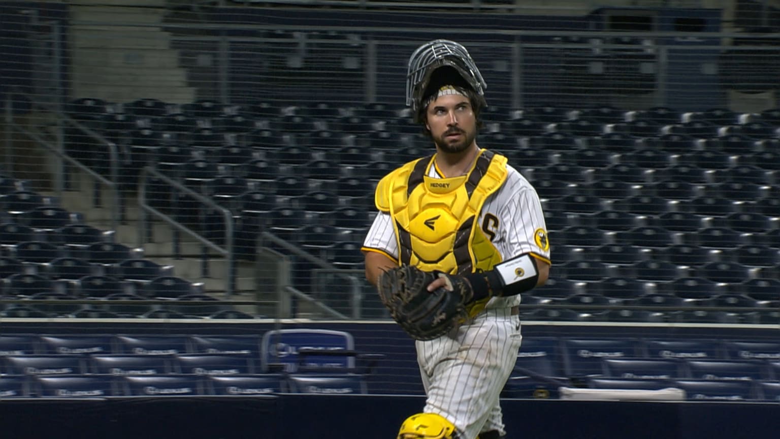 Austin Hedges throws out Starling Marte at third base | 07/25/2020 ...