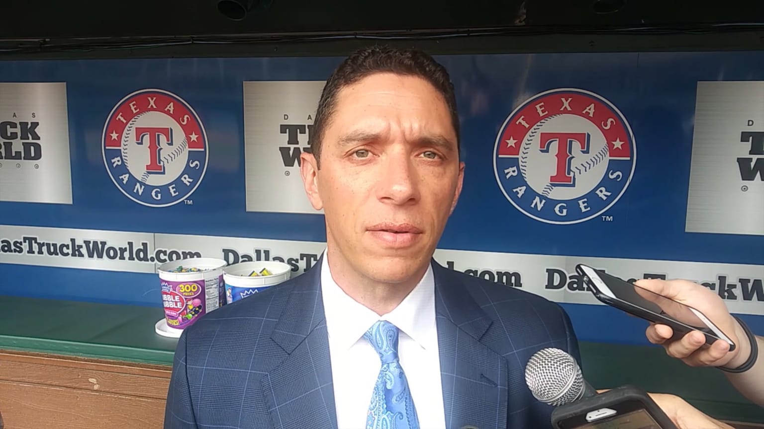Daniels on Rangers acquiring Dowdy | 03/28/2019 | Texas Rangers