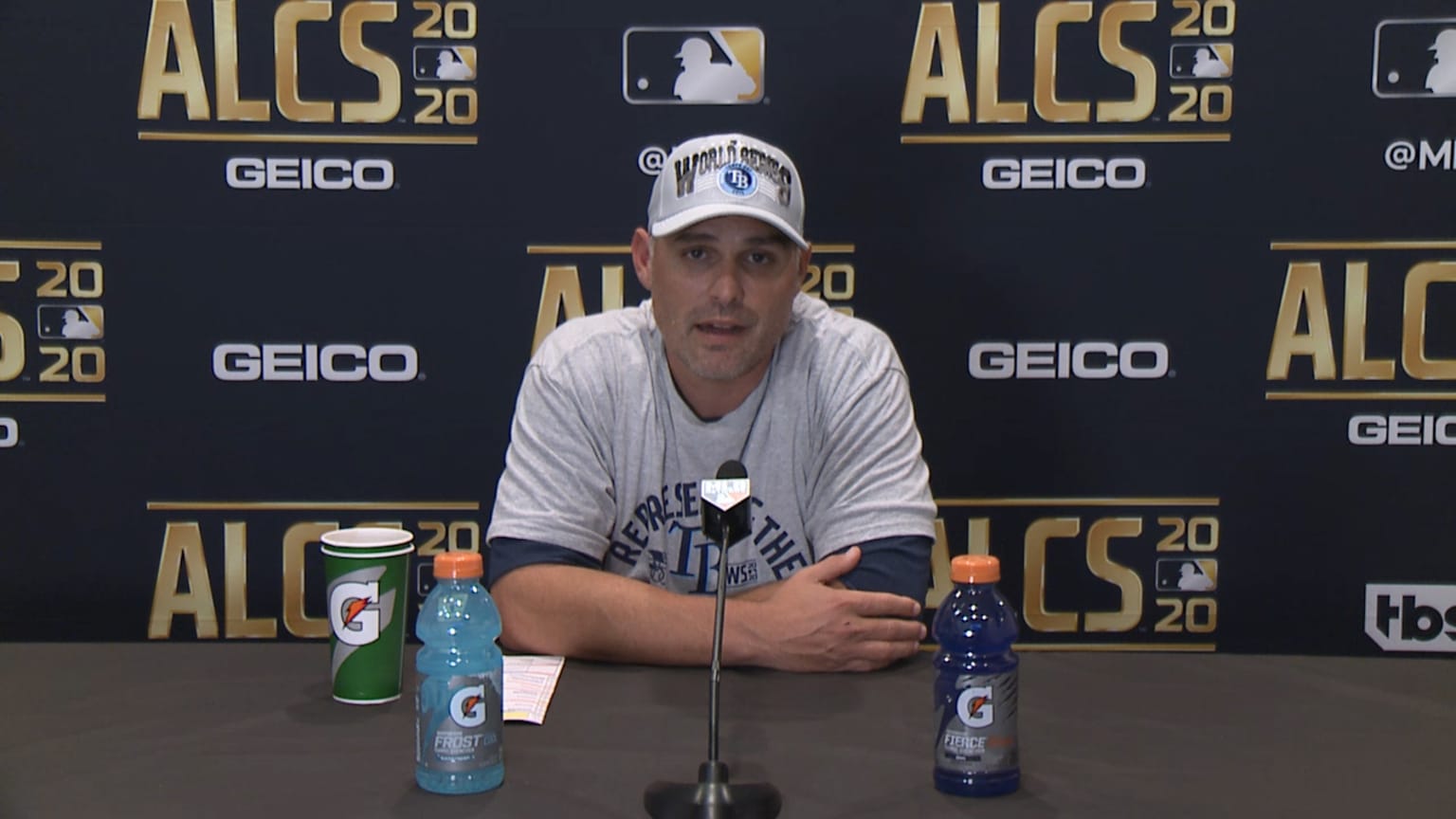 Kevin Cash discusses game 7 win, advancing to the WS | 10/17/2020 | New ...