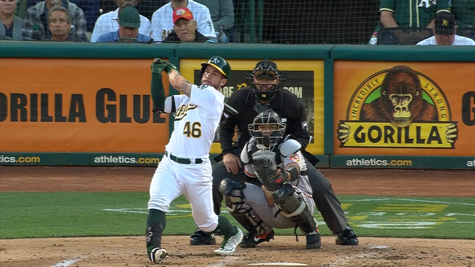 BAL@OAK: Taylor opens scoring with 1st big league HR | 06/18/2019 ...