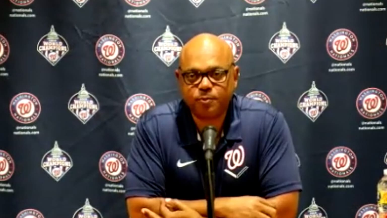 De Jon Watson on spring mini camp | 02/26/2022 | Washington Nationals