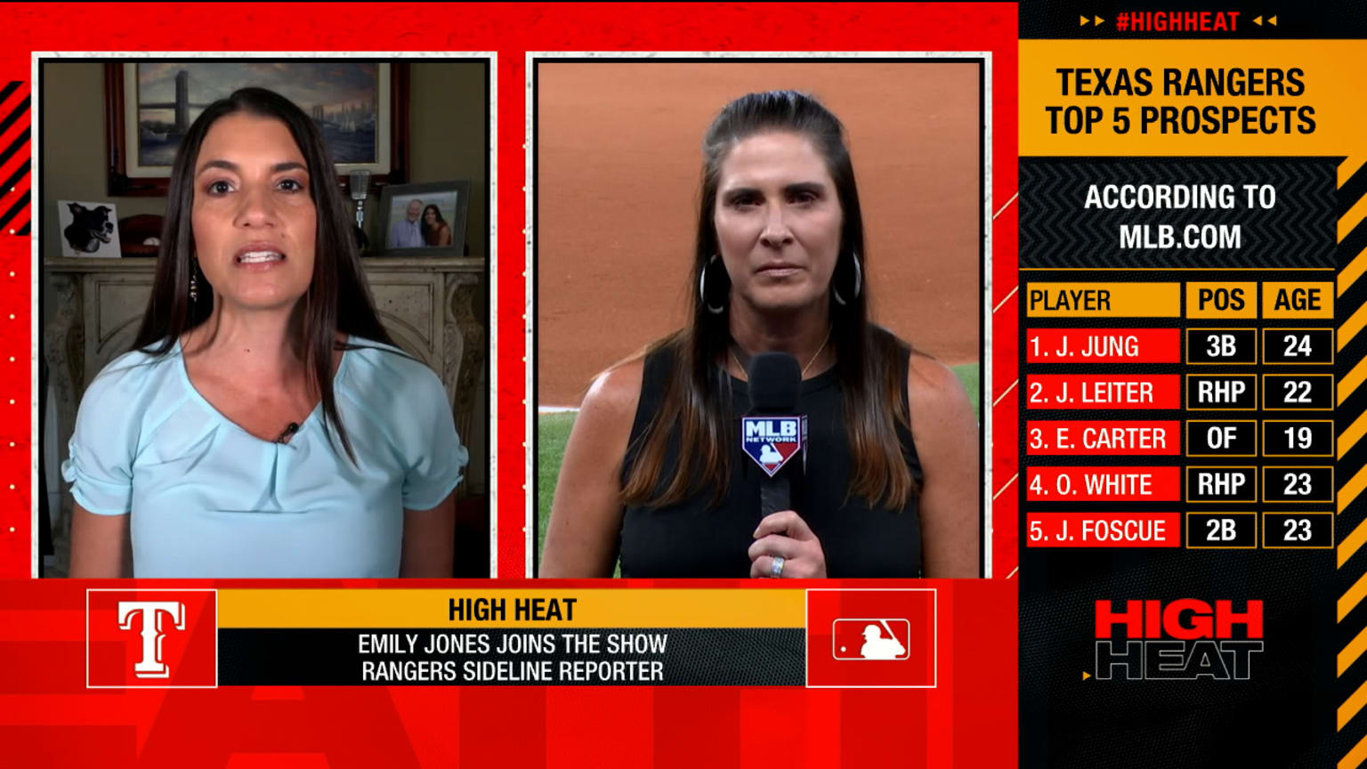 Emily Jones talks Rangers' front-office moves | 08/18/2022 | MLB.com