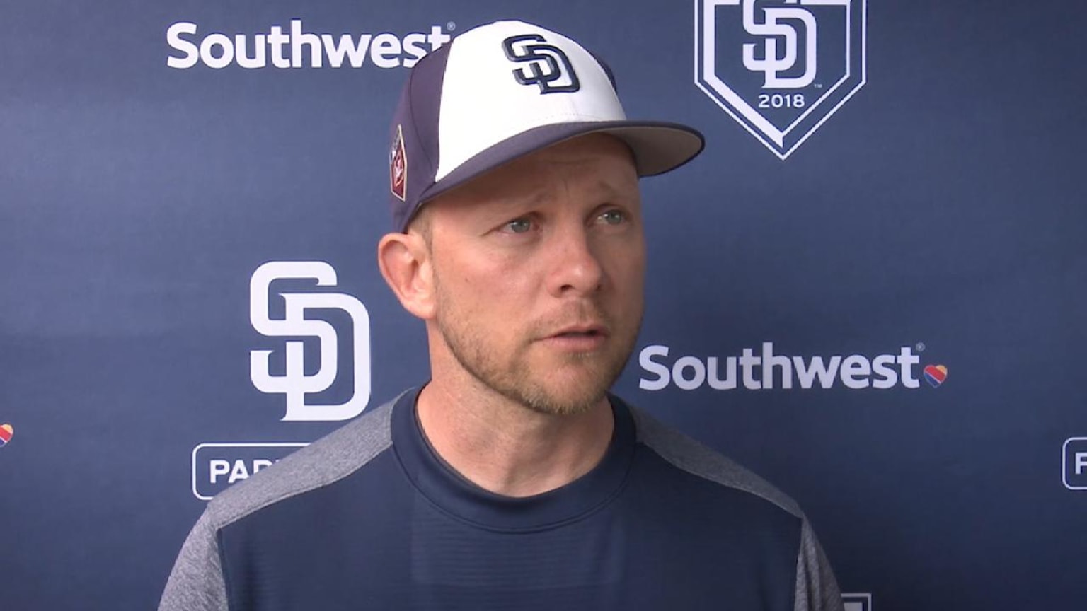 Andy Green discusses Padres' speed and athleticism | 03/07/2018 | San ...