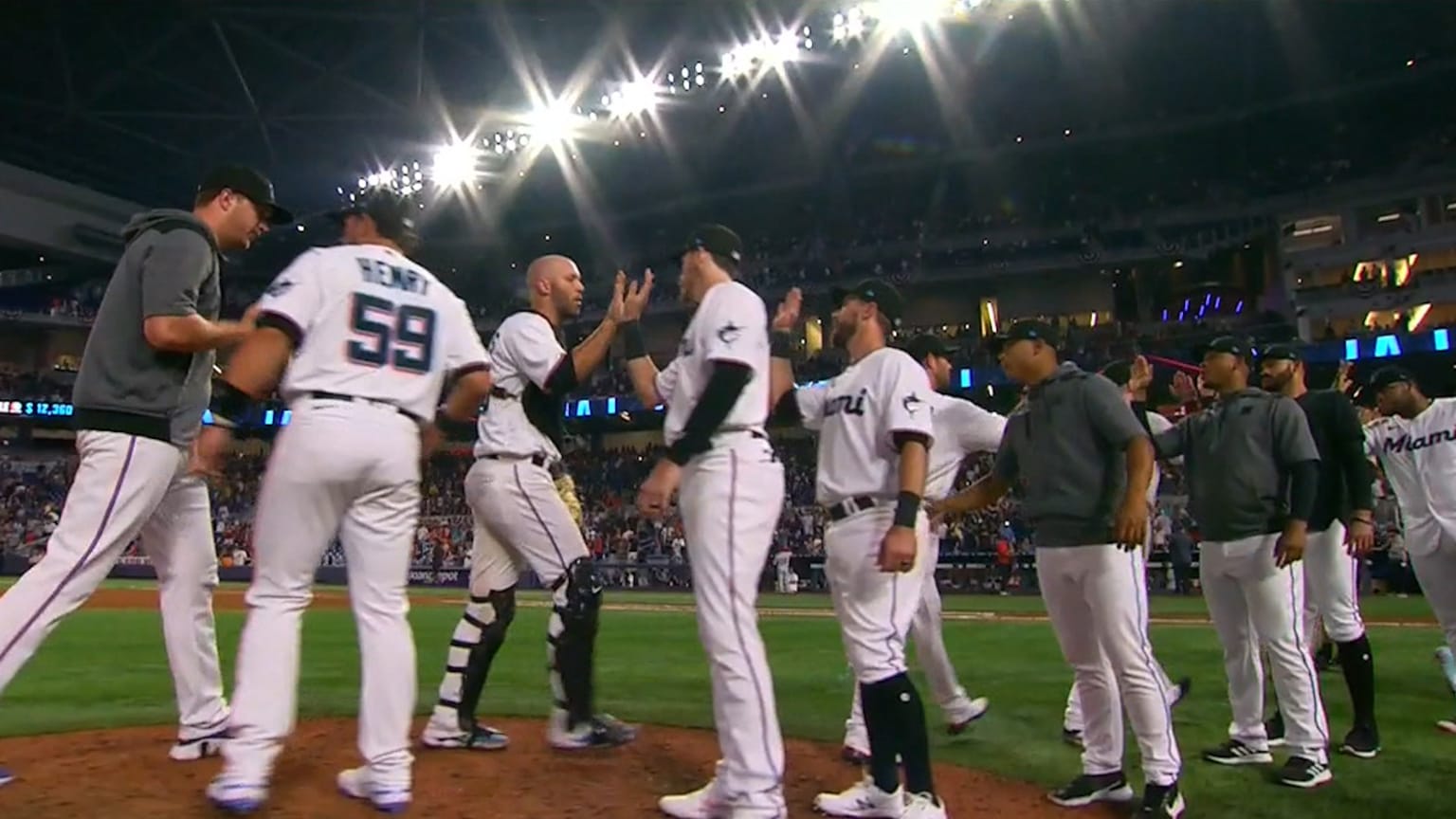 Anthony Bender retires Bryce Harper for win | 04/14/2022 | Miami Marlins