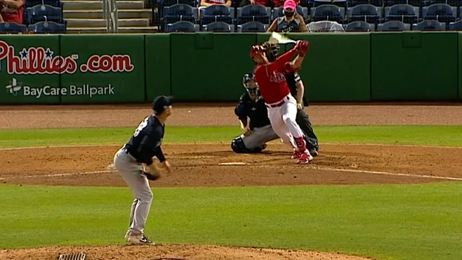 Logan O'Hoppe launches a three-run home run to left | 03/25/2021 ...