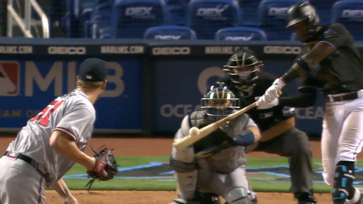 Monte Harrison ties the game with a solo homer in 8th | 08/15/2020 ...