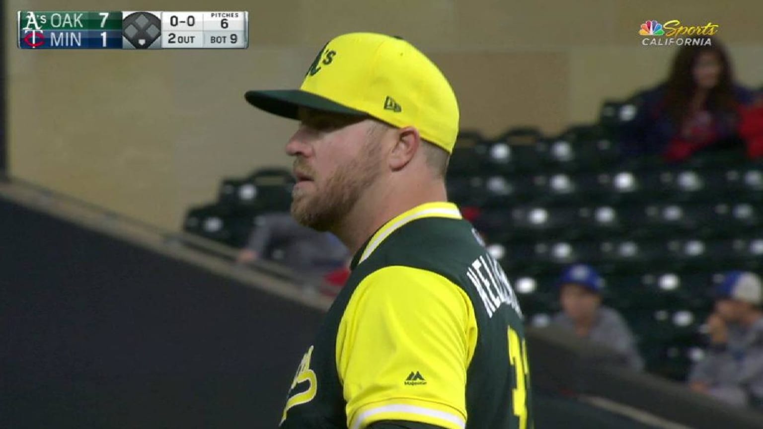 Kelley strikes out Austin | 08/24/2018 | MLB.com