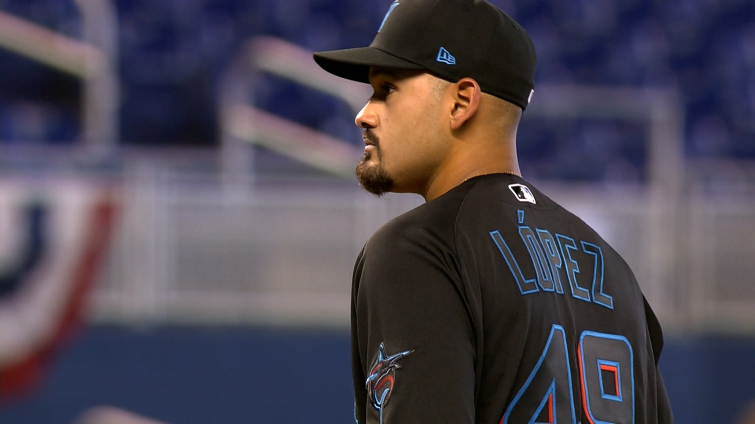 Pablo López strikes out six over 6 2/3 frames | 04/07/2021 | Miami Marlins