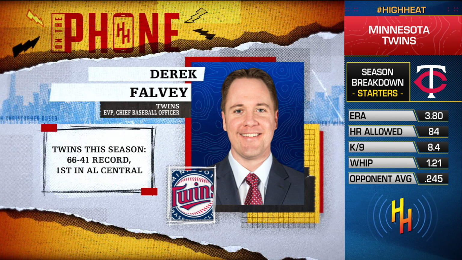 Derek Falvey joins High Heat to talk Twins | 08/02/2019 | MLB.com