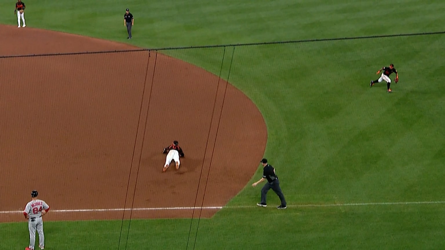 Ryan Mountcastle dives to rob Hosmer at first base | 08/19/2022 ...