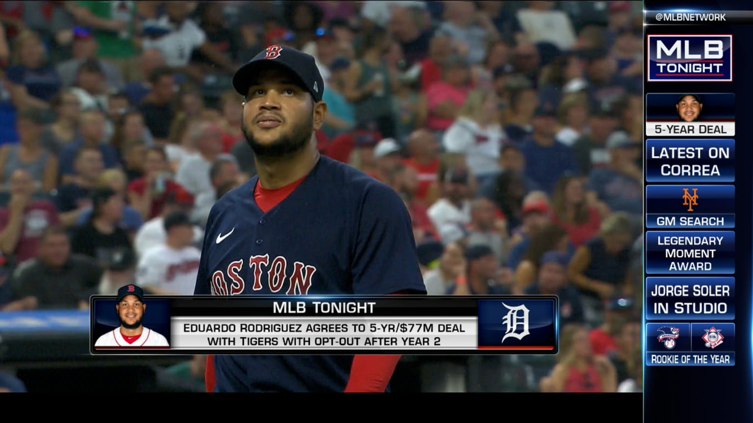 Eduardo Rodriguez signs five year deal with Tigers | 11/16/2021 | Los ...