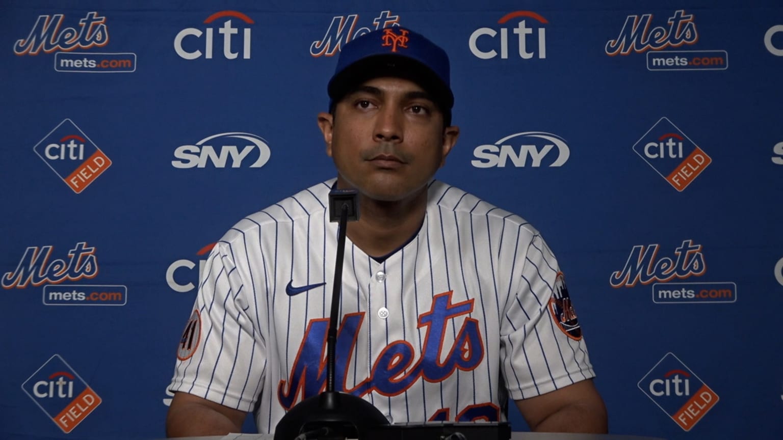 Luis Rojas speaks on the Mets' pitching vs. Padres | 06/12/2021 | New ...