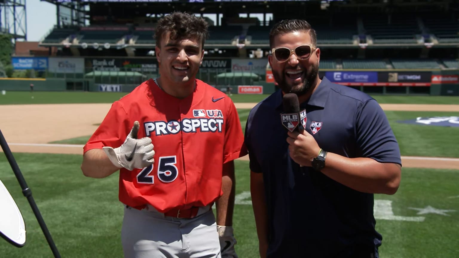 Sal Stewart on making the finals of HS Home Run Derby | 07/10/2021 ...