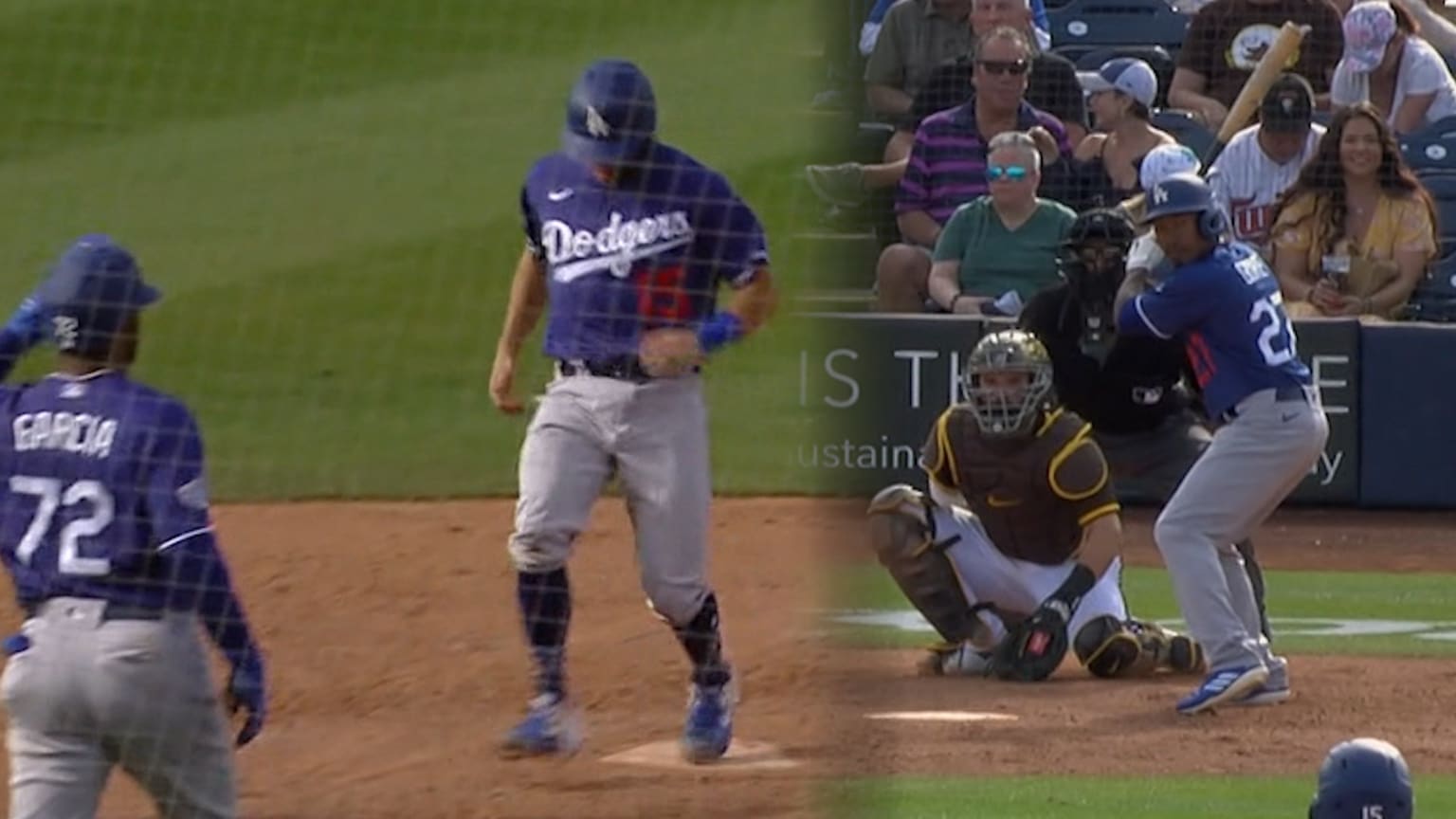 The Dodgers plate seven runs in the top of the 7th | 03/09/2020 | Los ...