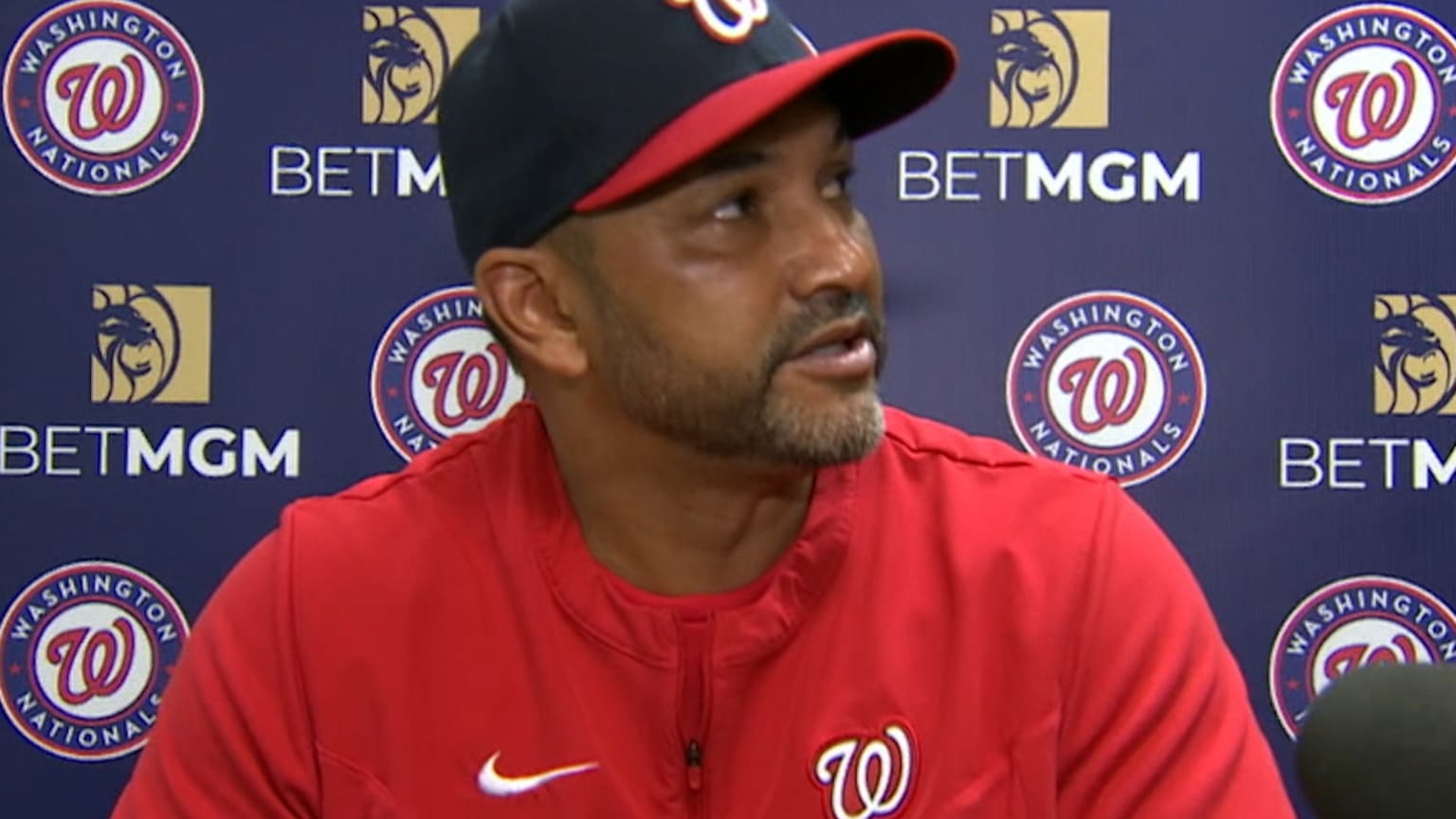 Dave Martinez on Keibert Ruiz's big night | 05/18/2022 | Washington ...