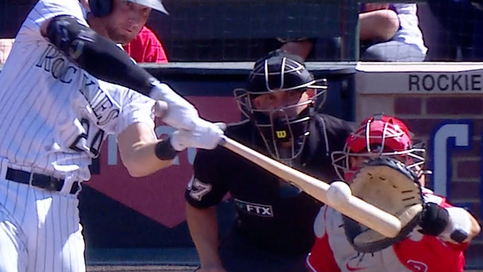 Ryan McMahon drives in C.J. Cron with double to left | 04/20/2022 | MLB.com