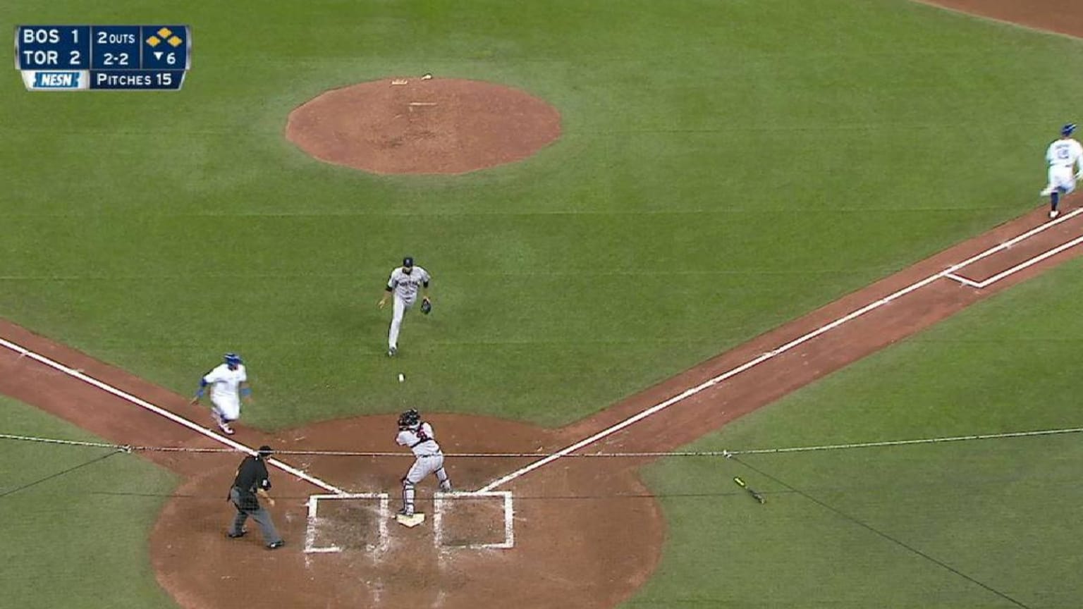 BOS@TOR: Workman gets forceout, leaves bases full | 08/07/2018 | Boston ...