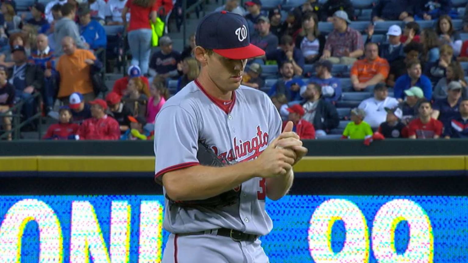 WSH@ATL: Strasburg allows just one run in six innings | 04/06/2016 ...