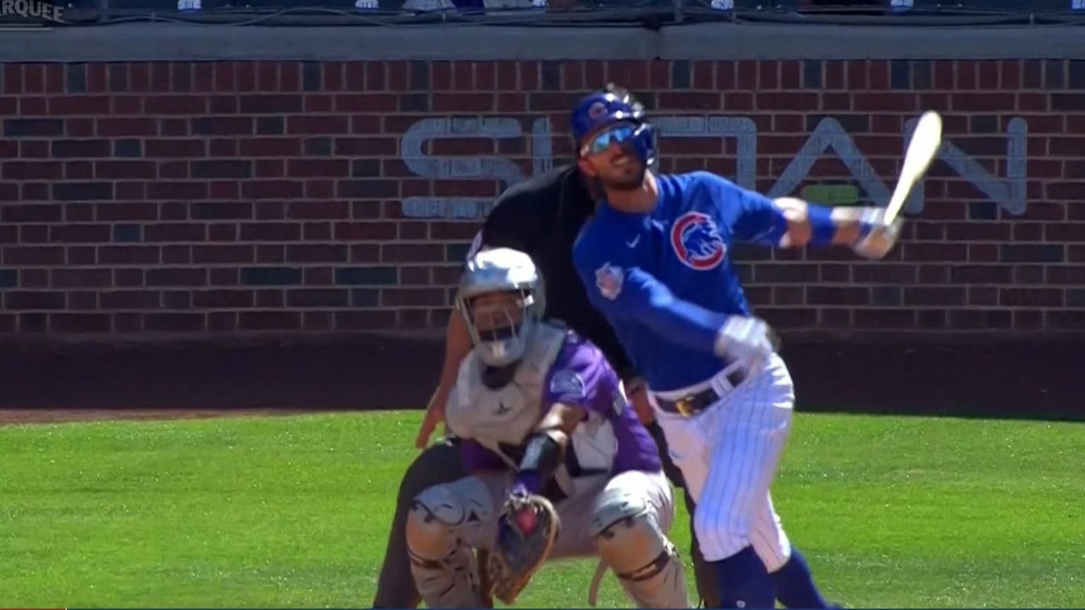 Kris Bryant belts his first homer of Spring Training | 03/20/2021 ...