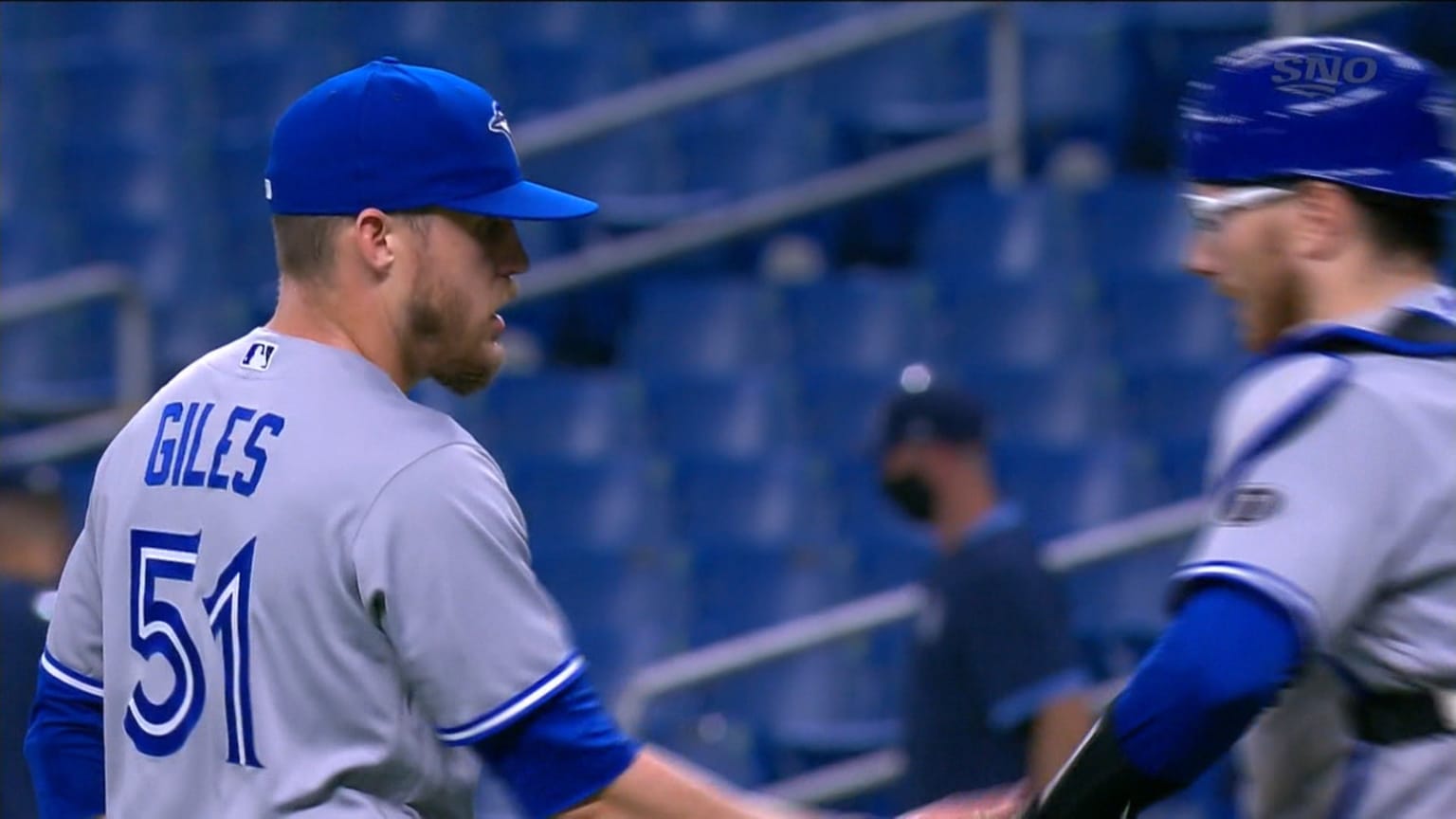 Ken Giles fans Brandon Lowe to seal the win | 07/24/2020 | Toronto Blue ...
