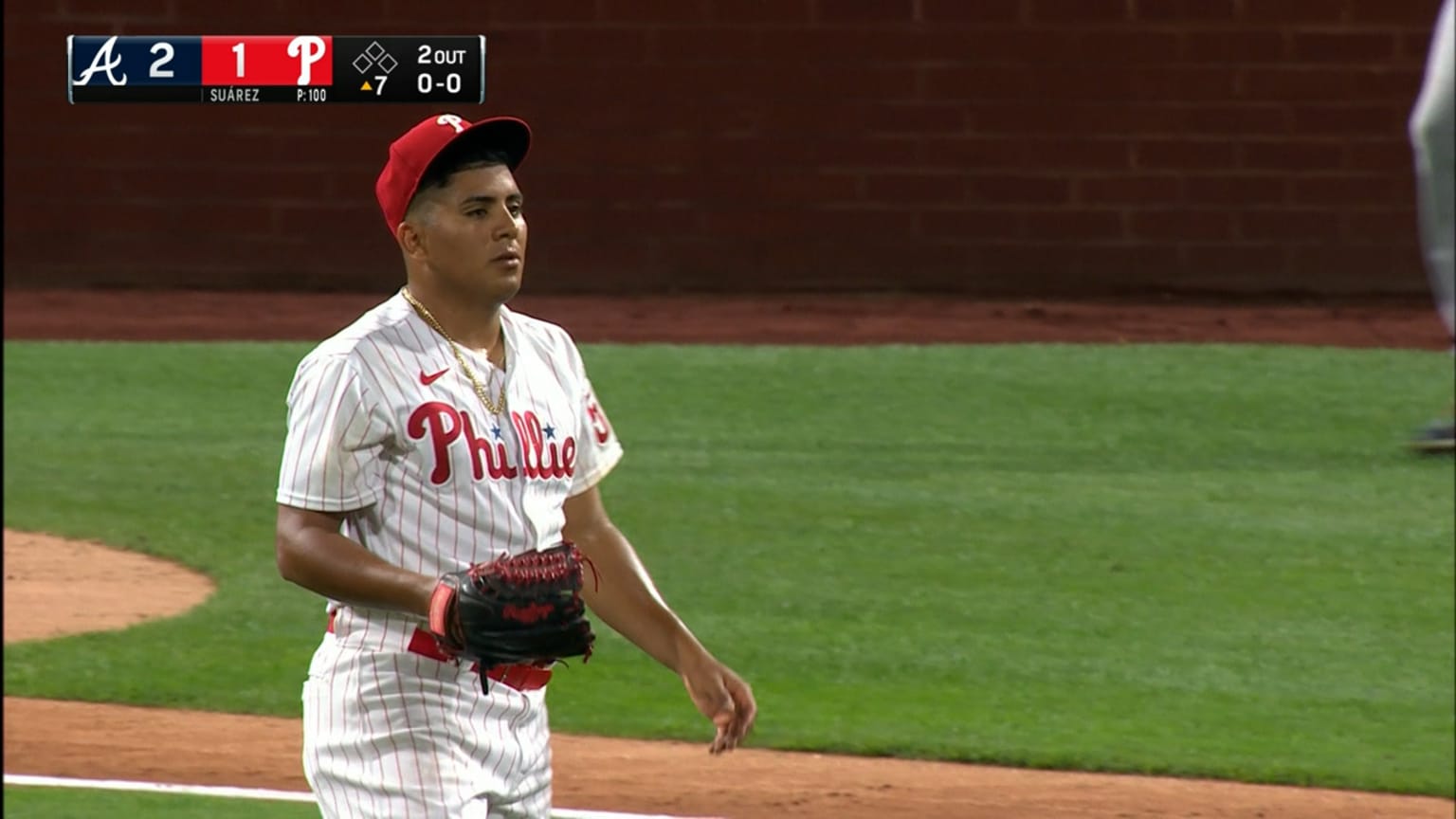 Suárez whiffs seven, allows six hits across 6 2/3 | 06/29/2022 ...