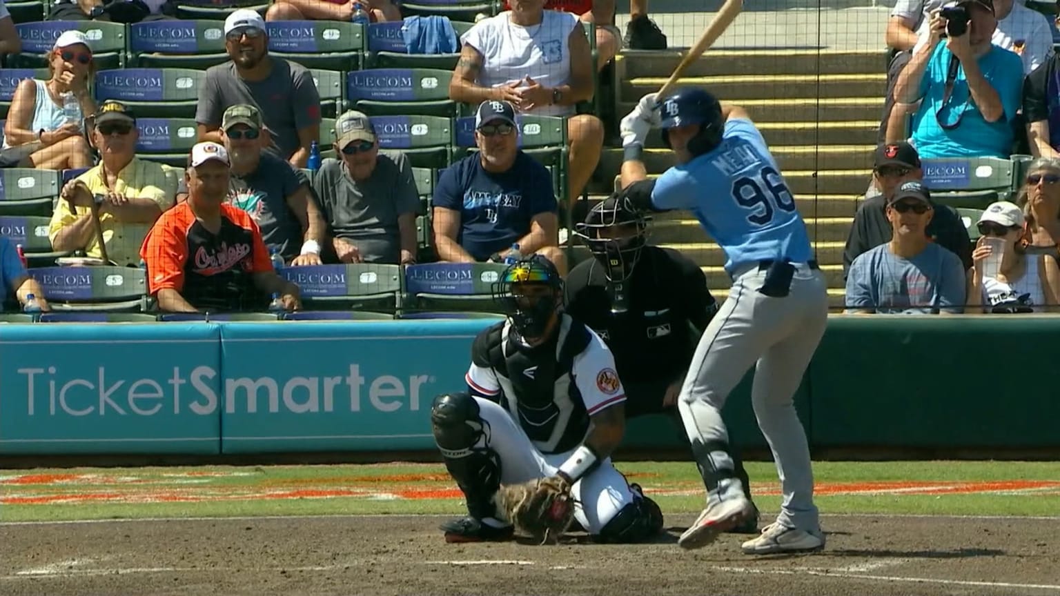 Curtis Mead's RBI single | 03/30/2022 | Tampa Bay Rays