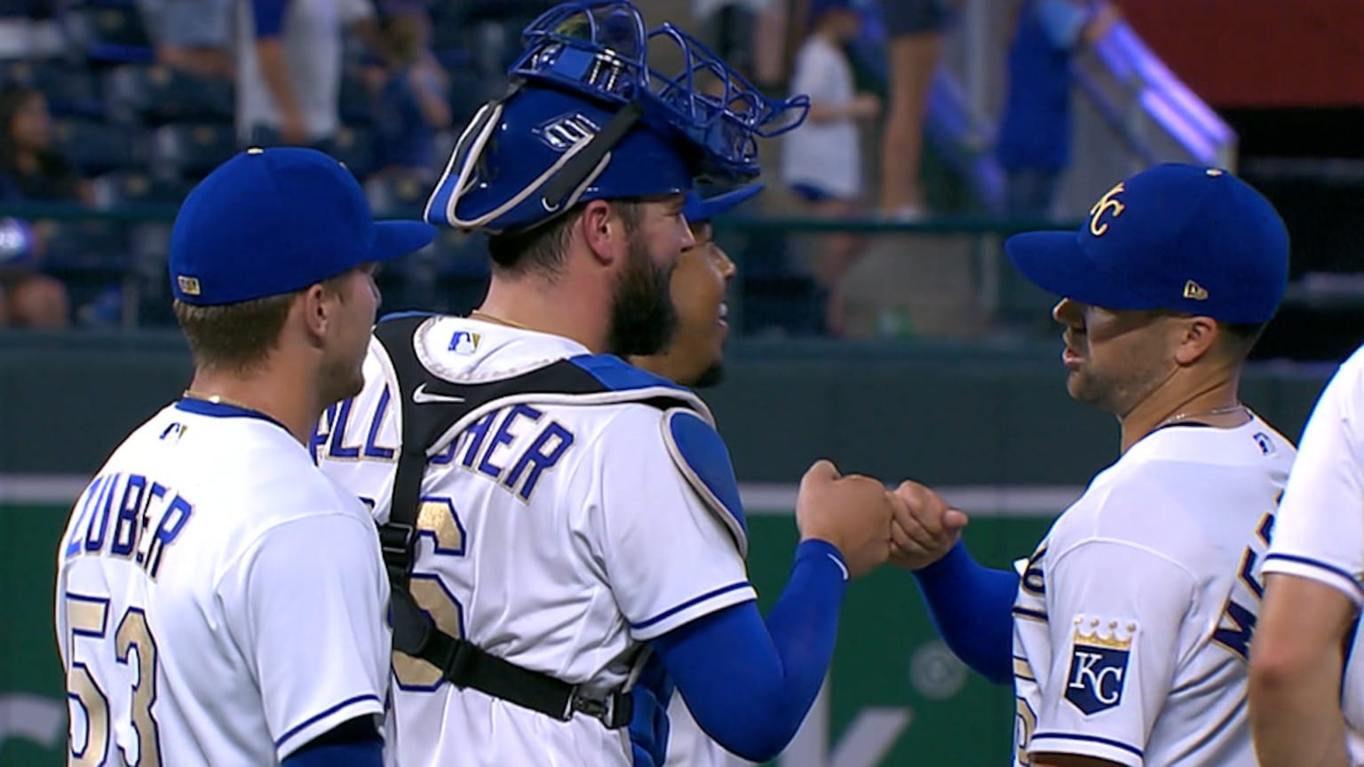 Tyler Zuber puts the finishing touch on a 7-2 win | 09/03/2021 | New ...