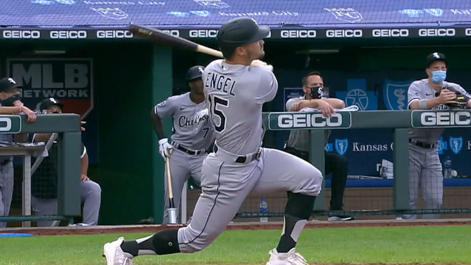 Adam Engel belts a three-run home run to left field | 07/31/2020 | MLB.com
