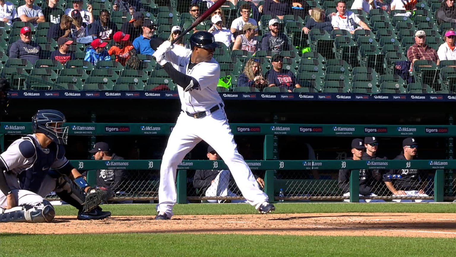 HR solitario de Jonathan Schoop | 29/05/2021 | Los Tigers de Detroit