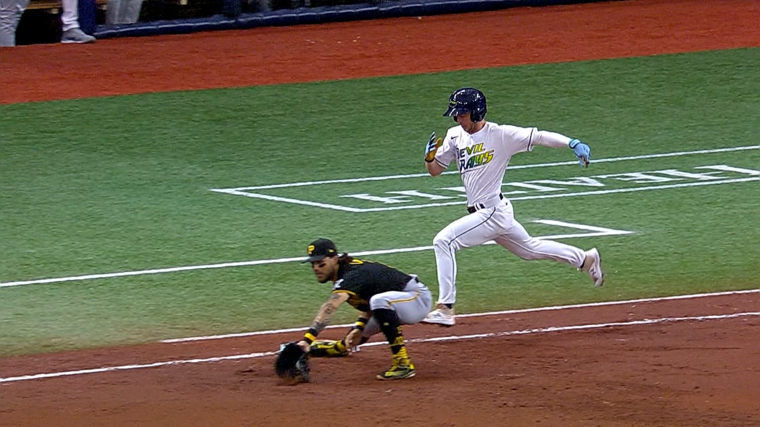 Diego Castillo nabs Brett Phillips after review | 06/25/2022 | Kansas ...