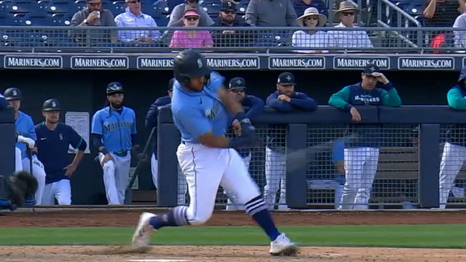 Scheiner smacks the ball to left, scoring Marlowe | 03/29/2022 ...