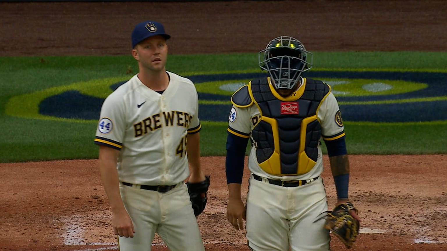 Brad Boxberger gets the final out in the Brewers' win | 08/02/2021 ...