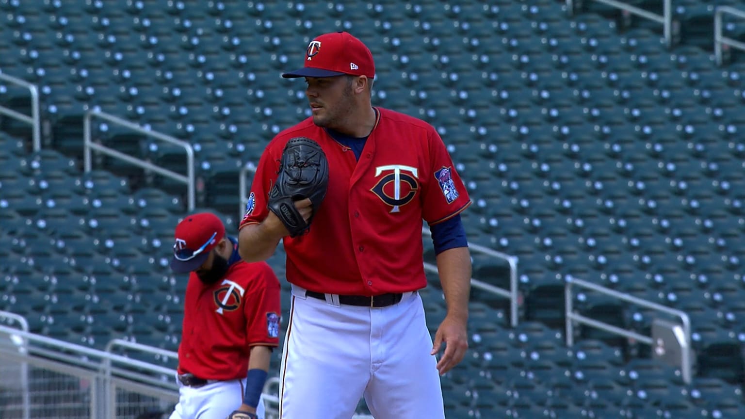 Caleb Thielbar makes his return to the Majors | 08/04/2020 | Minnesota ...