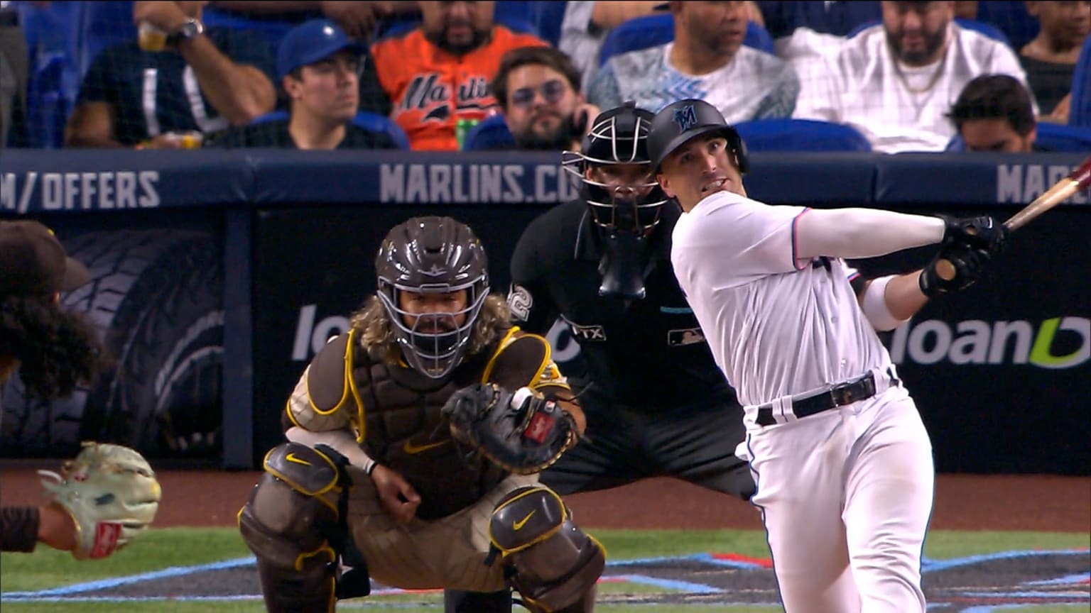Nick Fortes goes deep twice in Marlins' 4-3 win | 08/16/2022 | MLB.com