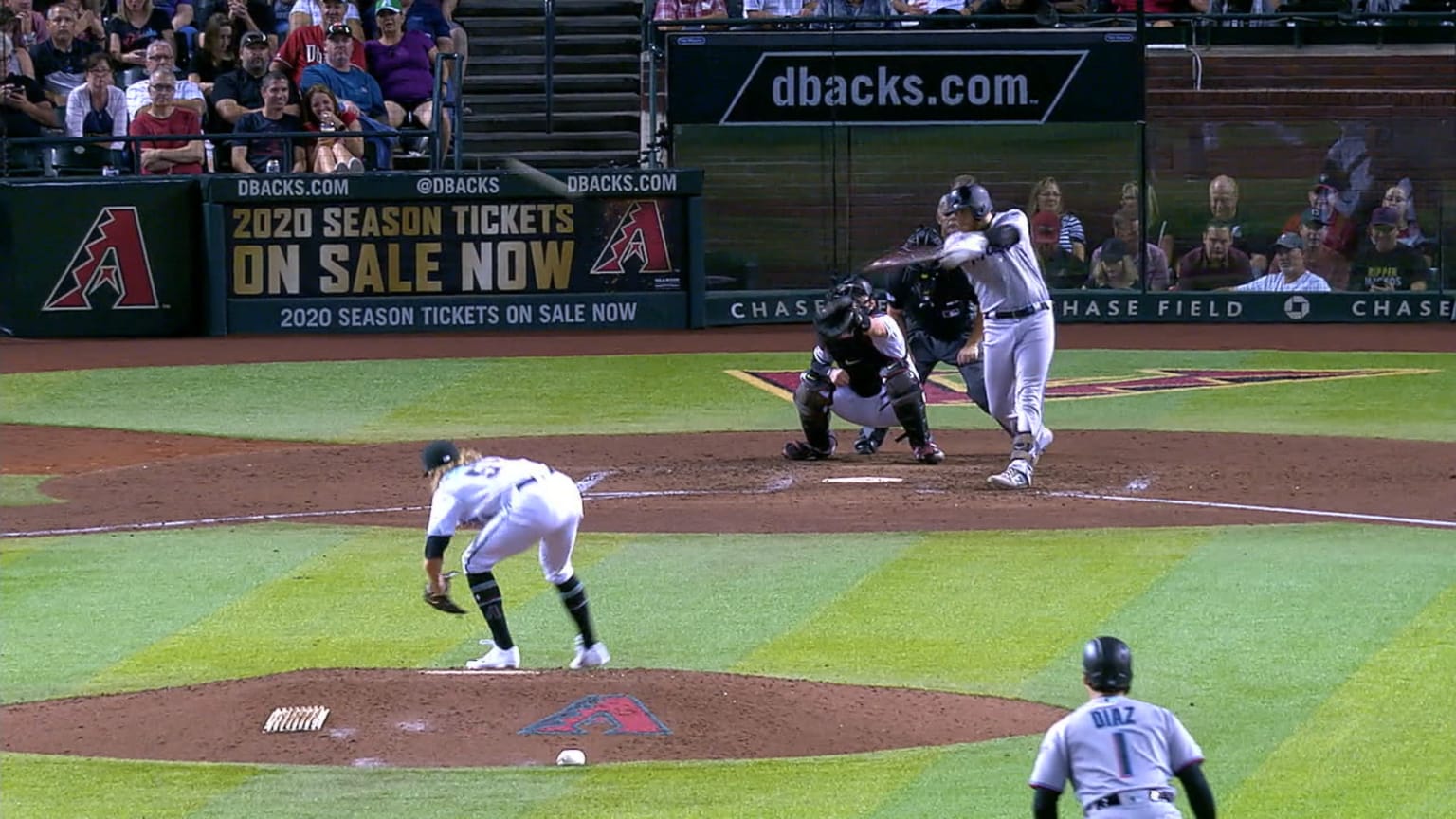 MIA@ARI: Dean rips an RBI double to right field | 09/17/2019 | Miami ...