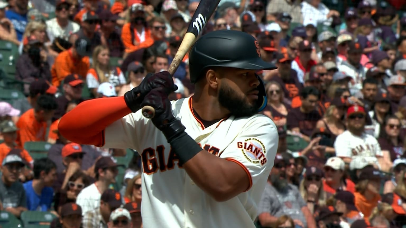 Ramos rips a single up the middle for first hit | 04/10/2022 | MLB.com