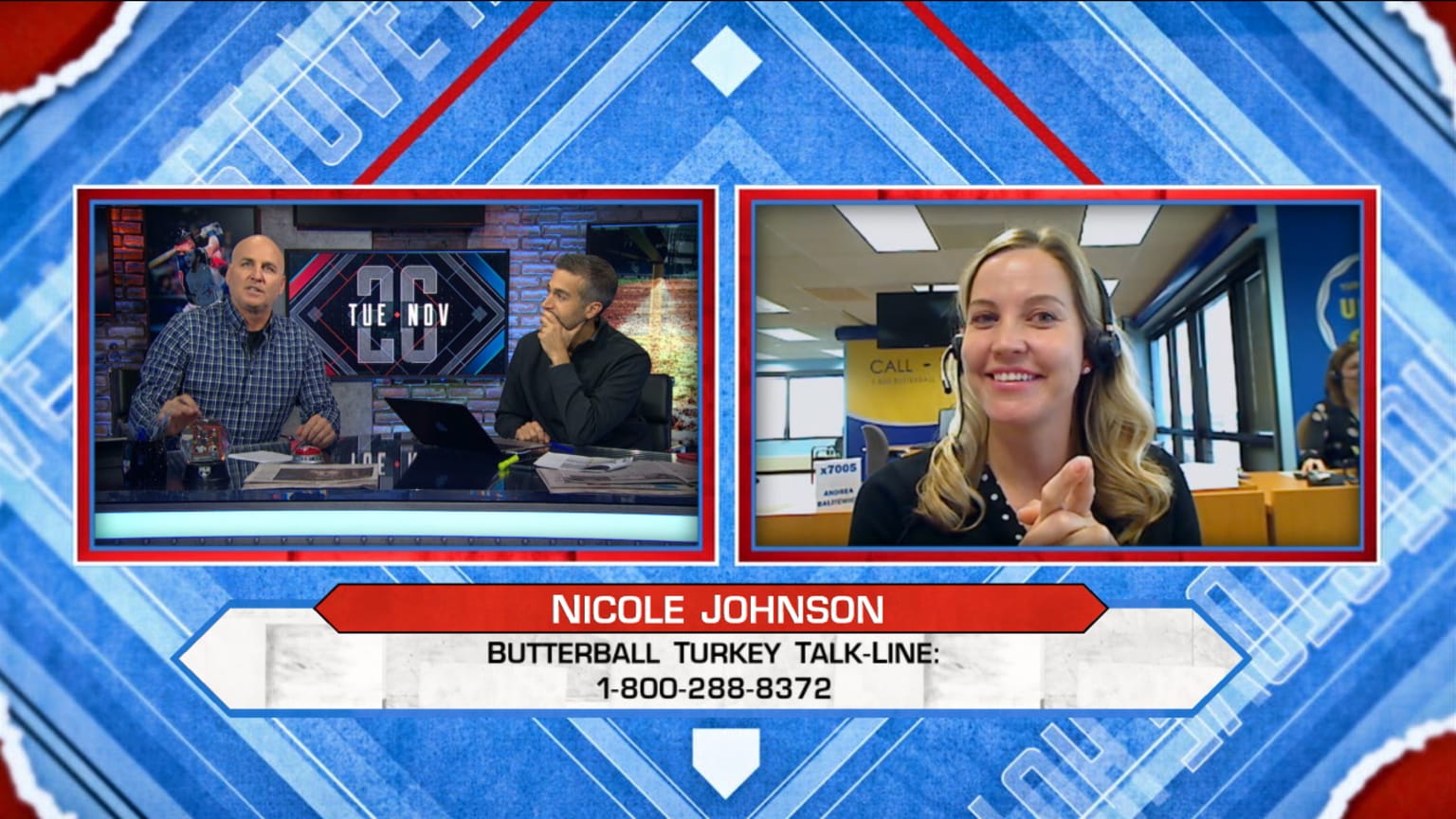 Calling the Butterball Turkey Hotline for turkey tips | 11/26/2019 ...