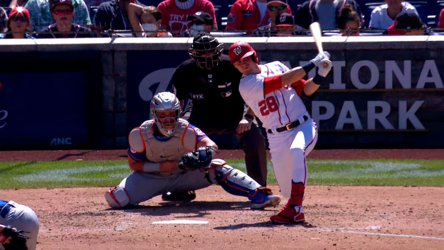 Lane Thomas ties the game for the Nats in the 4th | 09/06/2021 ...