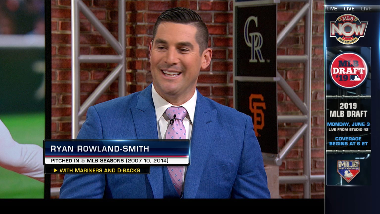 Mariners broadcaster Ryan Rowland-Smith joins MLB Now | 05/28/2019 ...