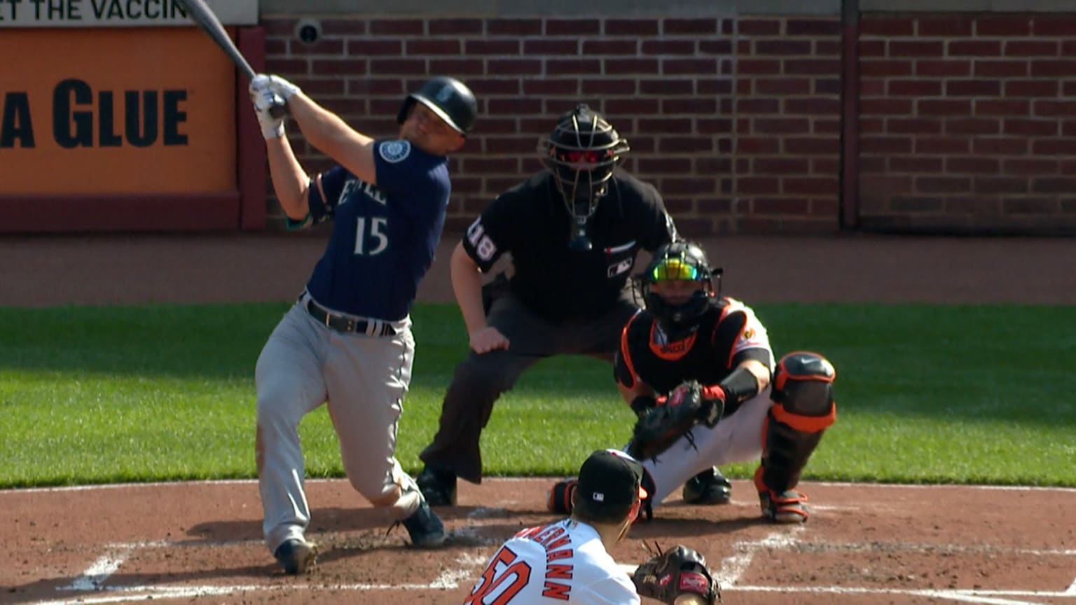 Bruce Zimmermann gets Kyle Seager swinging | 04/15/2021 | Baltimore Orioles