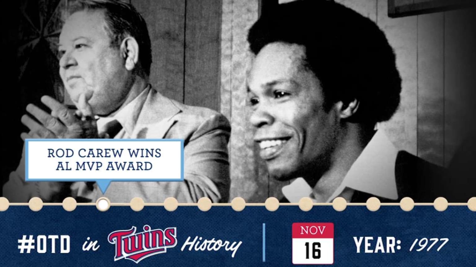 Nov. 16, 1977: Carew wins AL MVP | 11/21/2016 | MLB.com