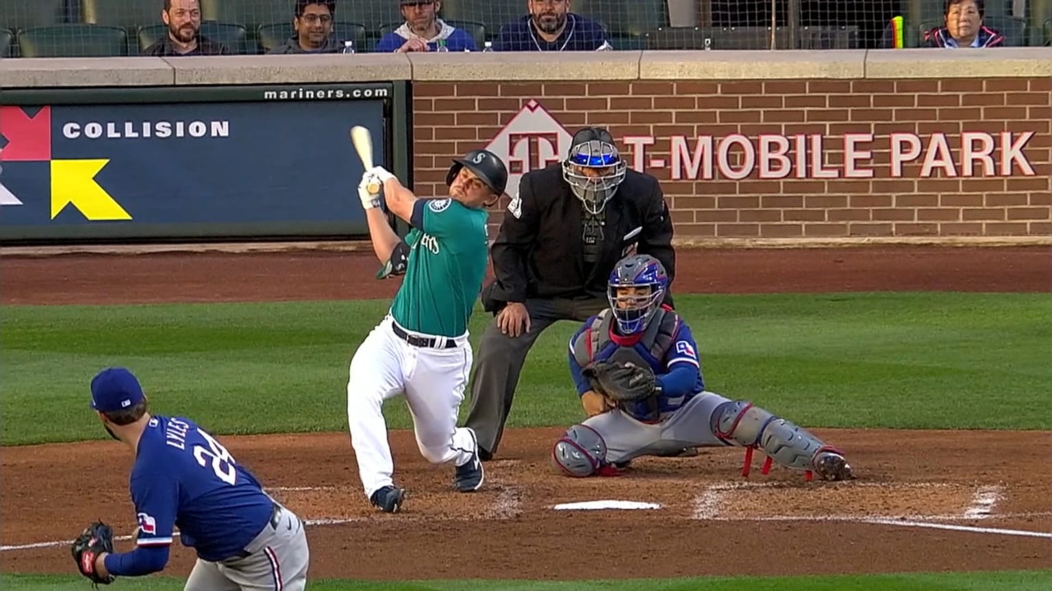 Jordan Lyles K's Kyle Seager | 05/28/2021 | Texas Rangers