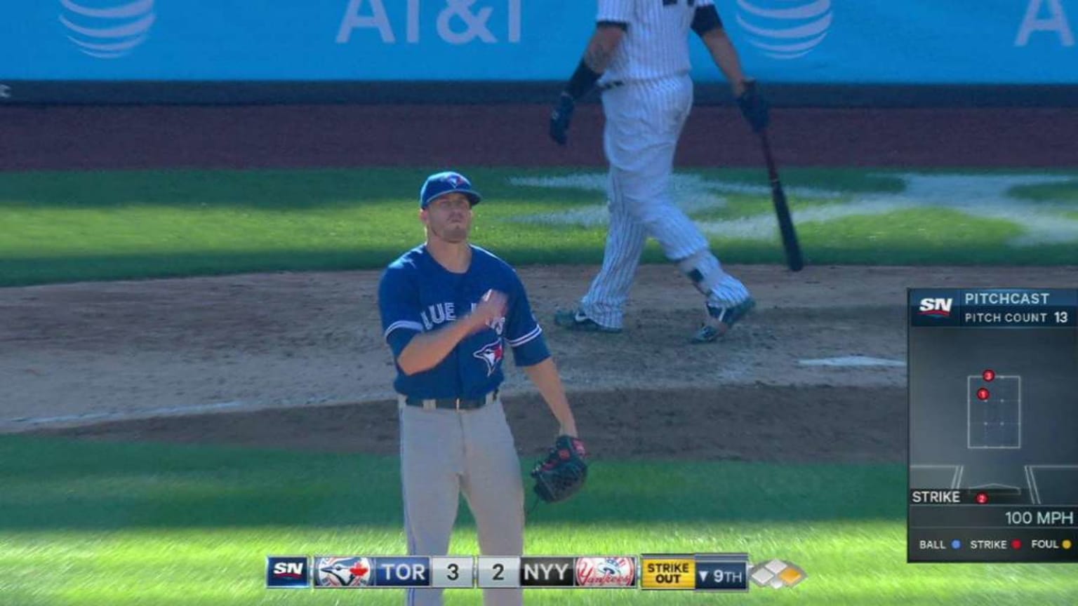 TOR@NYY: Giles fans Sanchez for 22nd save of the year | 09/16/2018 ...