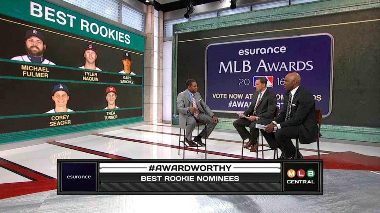 MLB Central on Best Rookie Award | 09/22/2016 | MLB.com