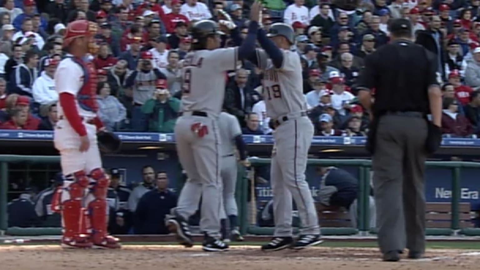 WSH@PHI: Sledge hits 1st homer in Nationals history | 04/04/2005 ...