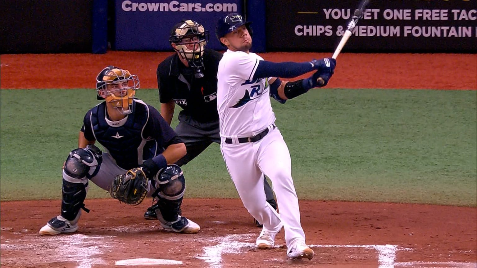 René Pinto smashes an RBI double into left field | 07/30/2022 | Tampa ...